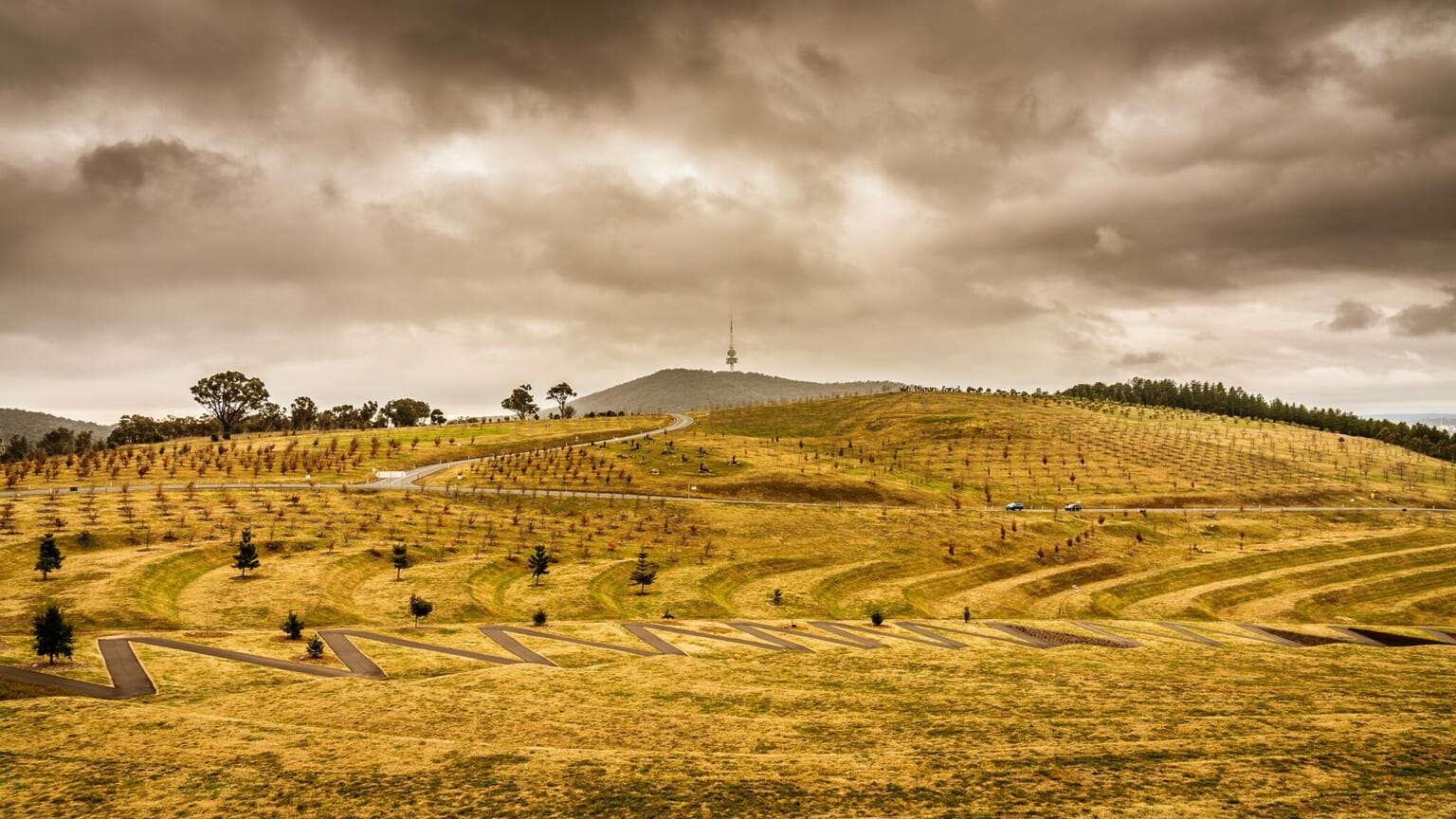 Stunning Views from the National Arboretum In Canberra